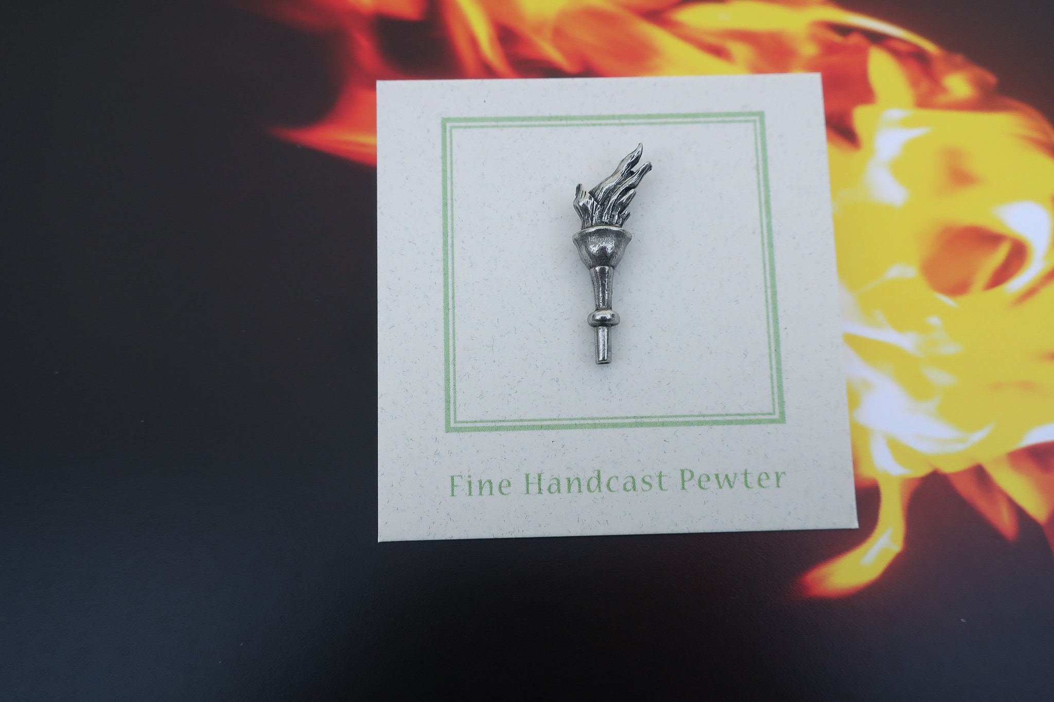 Torch Lapel Pin CC406 Symbol of Knowledge Illumination - Etsy