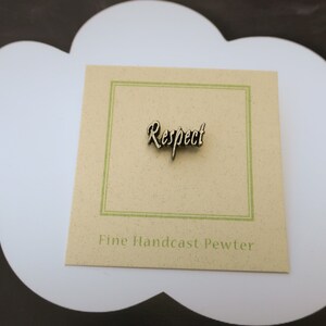 Respect Lapel Pin - CC395- Employee Motivation, School Pins, Respect ...