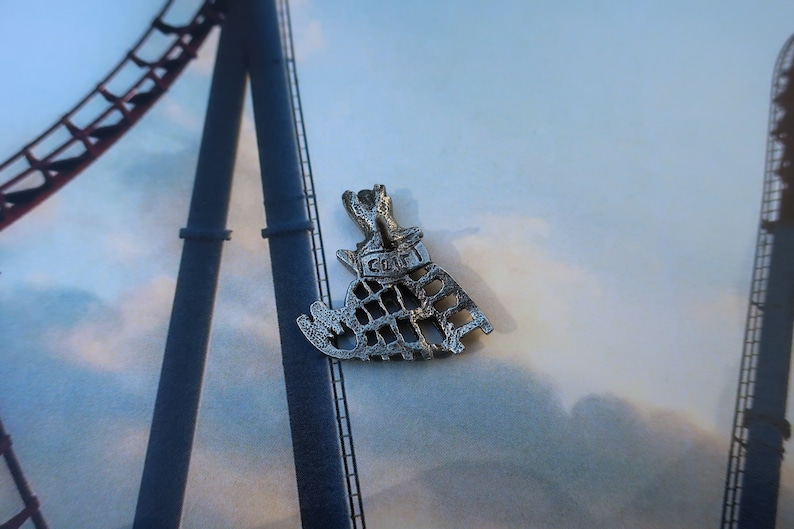 Roller Coaster Lapel Pin - CC501- Amusement, Carnival, and Fair Pins - Etsy