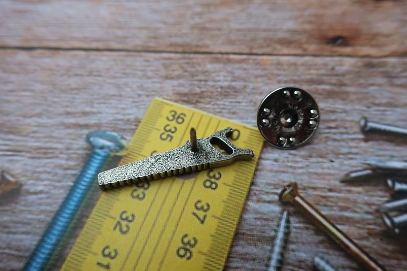 Saw Lapel Pin - CC143- Saw, Tools, Carpenter, Handy Man, and ...