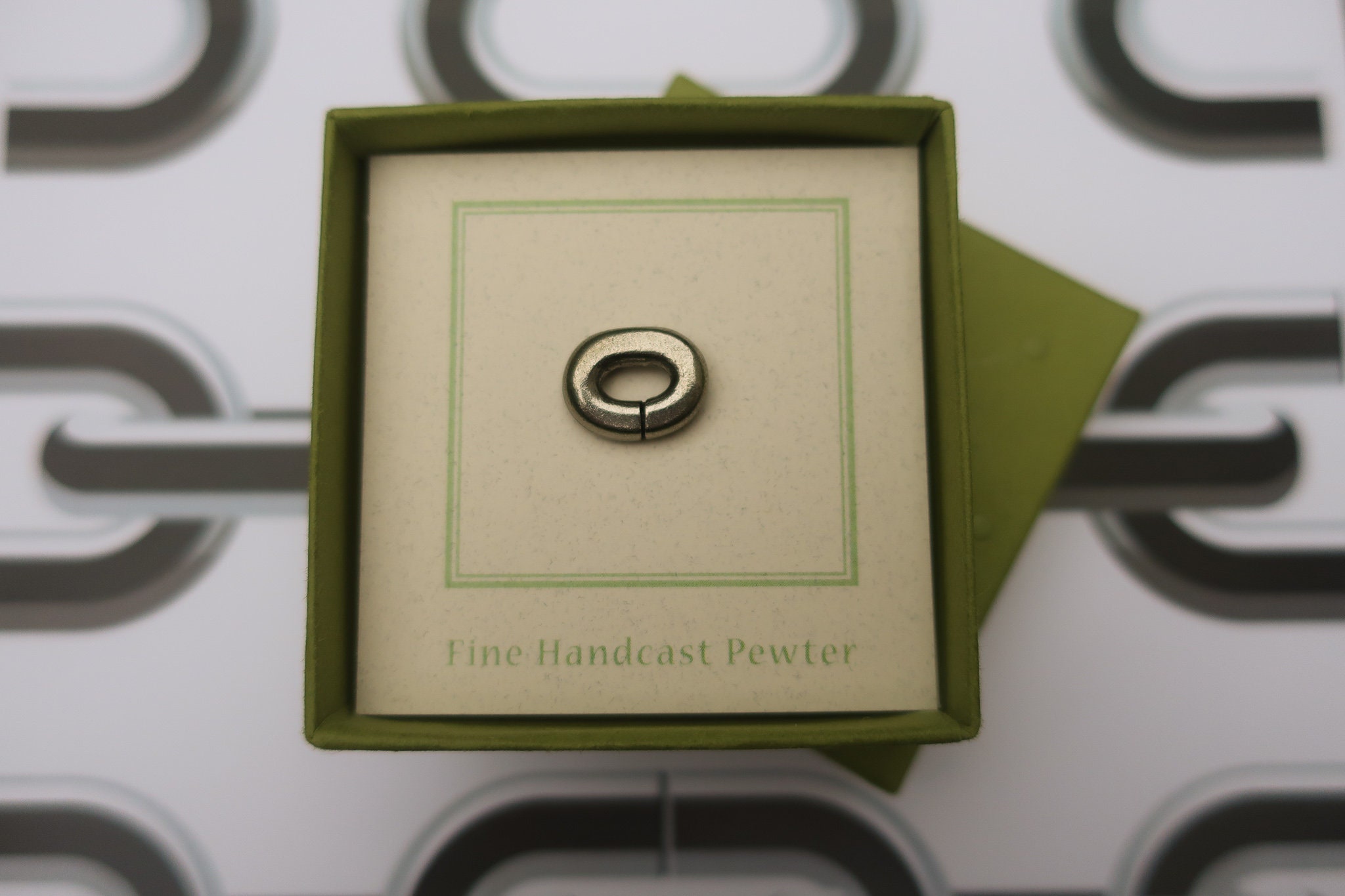 Link Lapel Pin - CC495- Chain Link, Link, Employee Recognition ...
