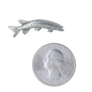 Pike Lapel Pin - CC128- Fish and Fishing Pins and Gifts - Etsy