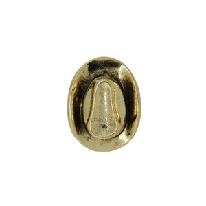 Gold Cowboy Hat Lapel Pin-cc451g- Cowboy, Rodeo, Cowgirl, Western Pins ...
