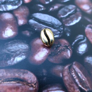 Gold Coffee Bean- CC244G- Coffee Gifts for Coffee Lovers, Coffee ...