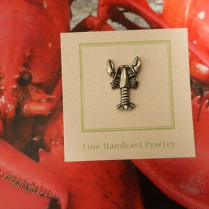 Lobster Lapel Pin- CC112- Marine Crustaceans, Marine, Beach, Ocean ...