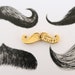 Moustache Lapel Pin CC624G Mustache, Movember, Men's Health, Gentlemen ...