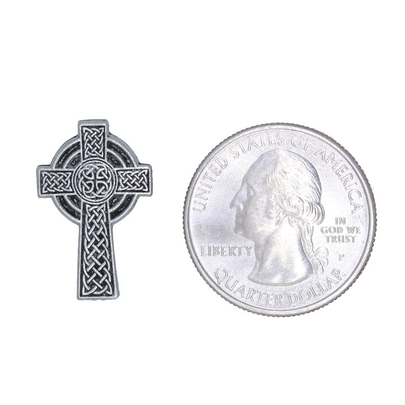 Celtic Cross Lapel Pin CC512 Gaelic Cross Irish Religion - Etsy