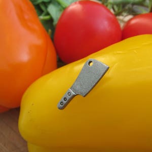 Cleaver Lapel Pin - CC159- Culinary and Kitchen Pin and Gifts - Etsy