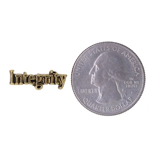 Integrity Gold Lapel Pin - CC404G- Employee and Student Recognition ...