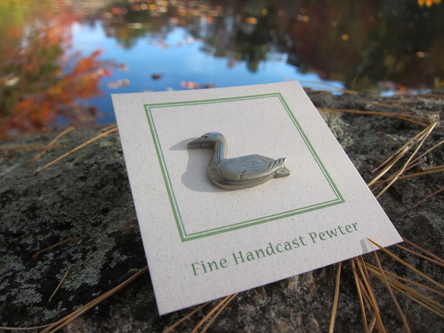 Loon Lapel Pin-cc106 Diver Bird Pins - Etsy