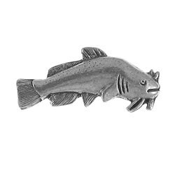 Catfish Lapel Pin CC125 Ray Finned Fish Fish and Fishing - Etsy