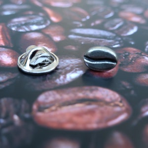 Coffee Bean Lapel Pin - CC244- Coffee, Coffee Shop, Coffee Addict ...