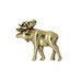 Moose Gold Dipped Pewter Lapel Pin CC131G Moose, Elk, Nature, Wildlife ...