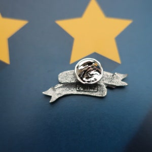 Customer Experience Pewter Lapel Pin- CC572- 5 Stars, Rating, Customer ...