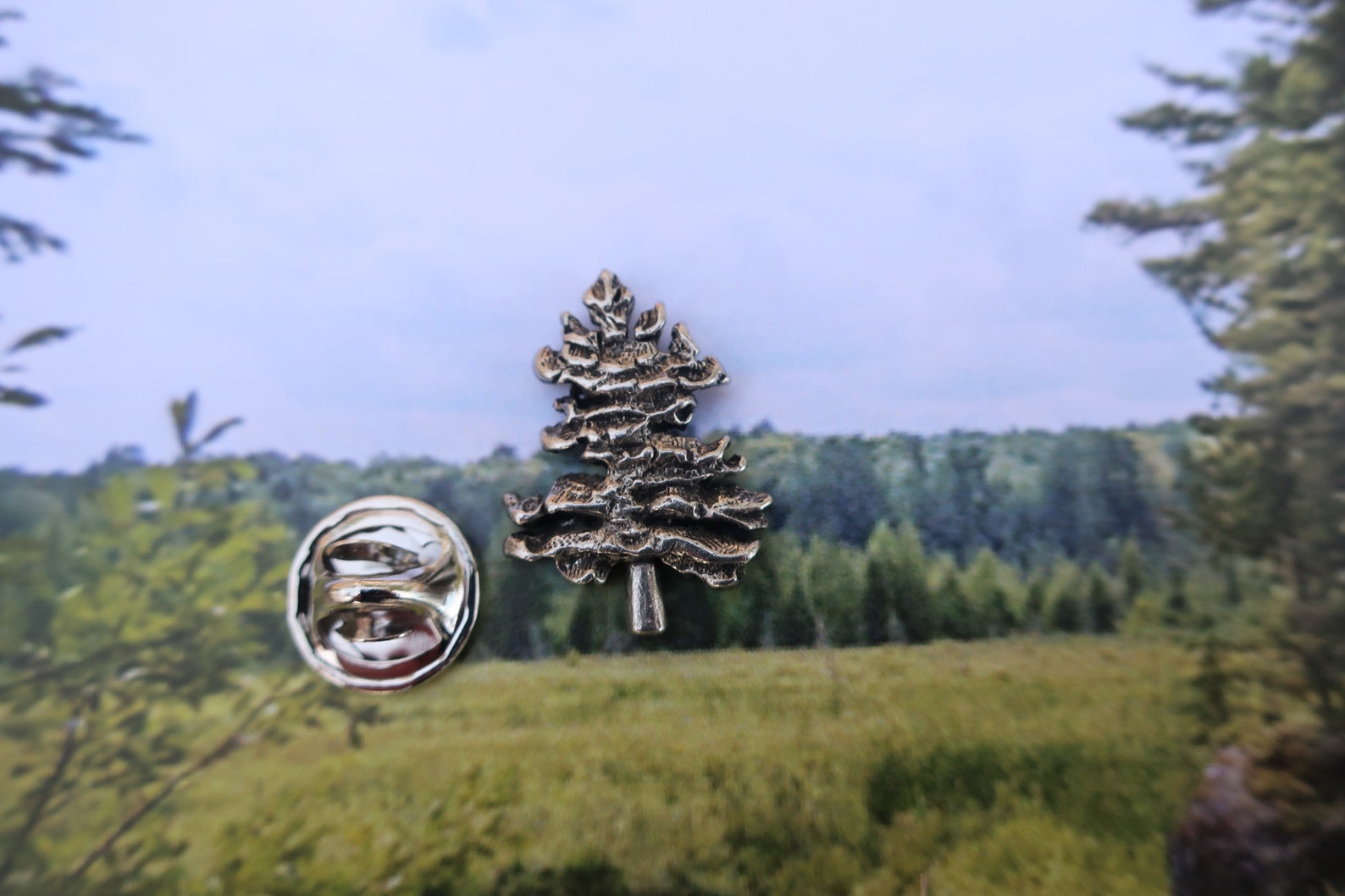 Northern White Pine Lapel Pin - CC564- Trees, Arborist, Preservation ...