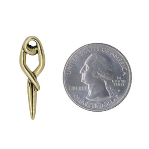 Aneurysm Clip Gold Dipped Pewter Lapel Pin- CC655G- Surgery, Brain ...