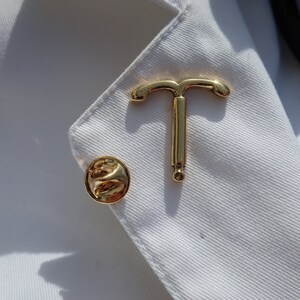 Gold IUD Lapel Pin- CC636G- Intrauterine Device, Contraception, Birth ...