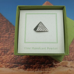 Pyramid Lapel Pin - CC550- Egyptian Pyramids- Greek Structures ...