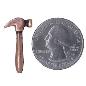 Copper Hammer Lapel Pin- CC170C- Hammer, Tools, Carpentry, Contractor ...
