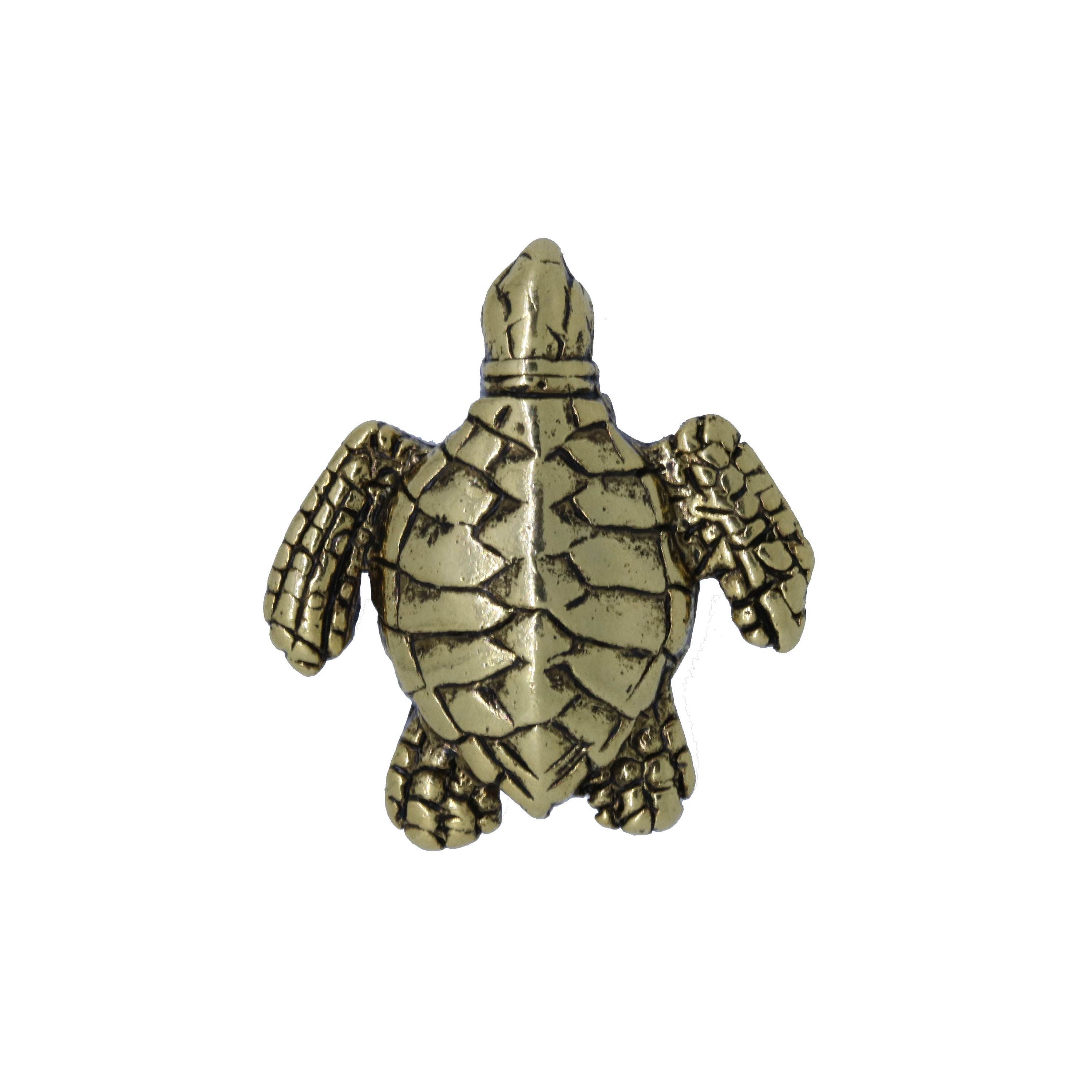 Gold Sea Turtle Lapel Pin CC204G Marine and Aquarium Pins - Etsy