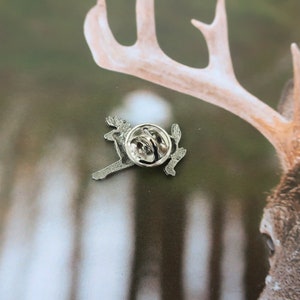 Deer Lapel Pin - CC110- Wildnerness and Woodland Animal Pins- Nature ...