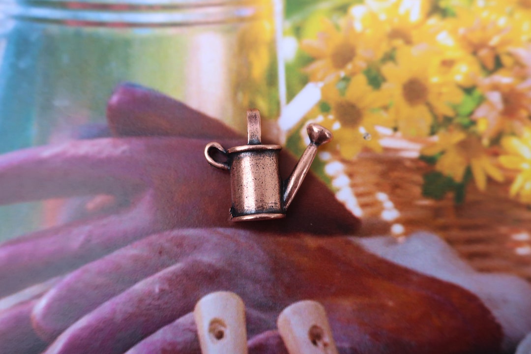 Watering Can Copper Dipped Pewter Lapel Pin- CC161C- Watering Can ...