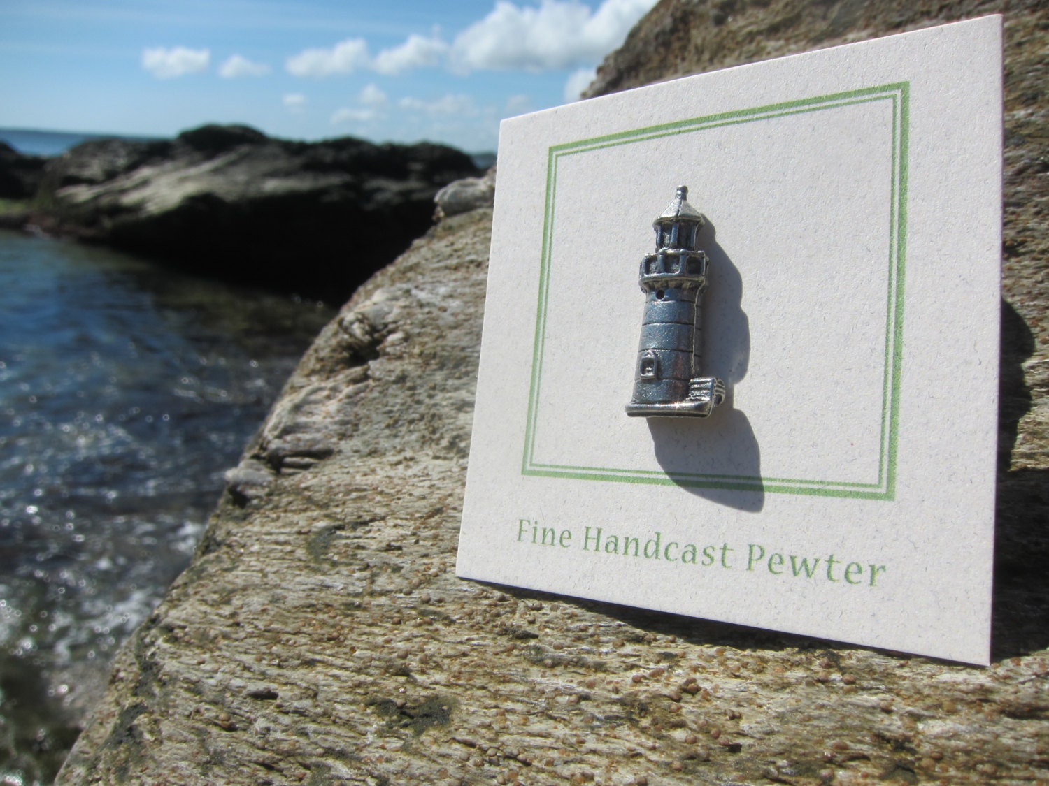 Lighthouse Lapel Pin CC284 Nautical Ocean and Navigation - Etsy