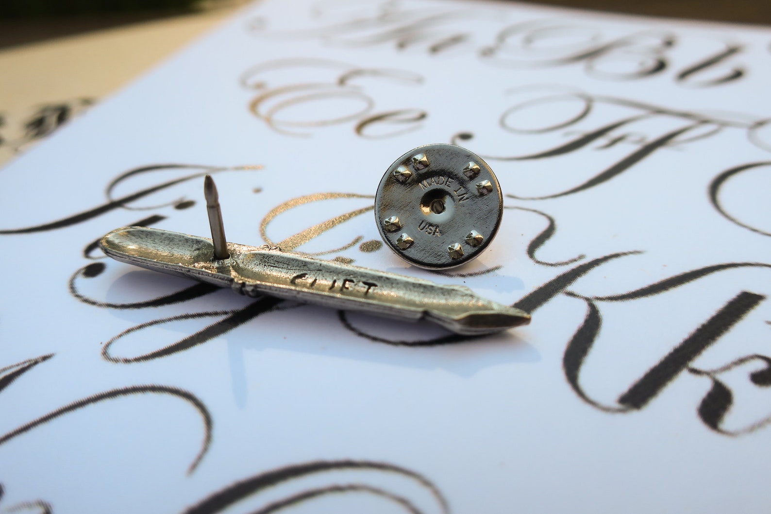 Pen Lapel Pin CC322 Literacy and Writing Pins | Etsy