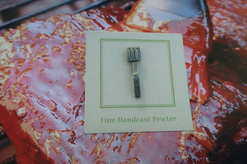 Spatula Lapel Pin CC209 Spatula Grilling Cooking | Etsy