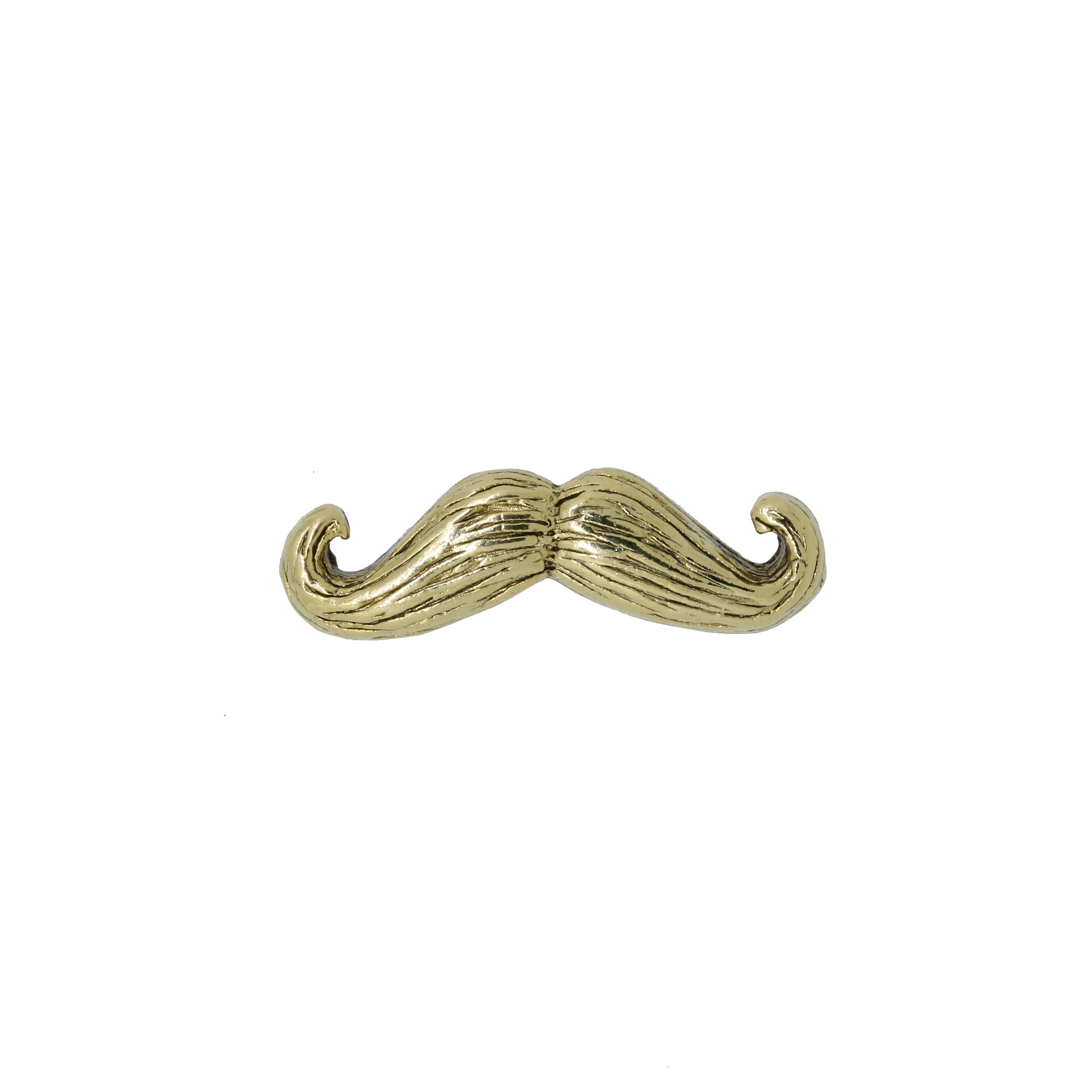 Moustache Lapel Pin CC624G Mustache Movember Men's | Etsy