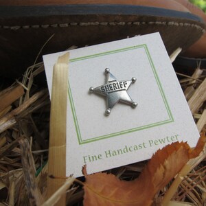 Sheriff Star Lapel Pin - CC556- Sheriff, Law Enforcement, County ...