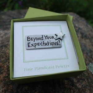 Beyond Your Expectations Lapel Pin- CC582- Exceeding Expectations ...