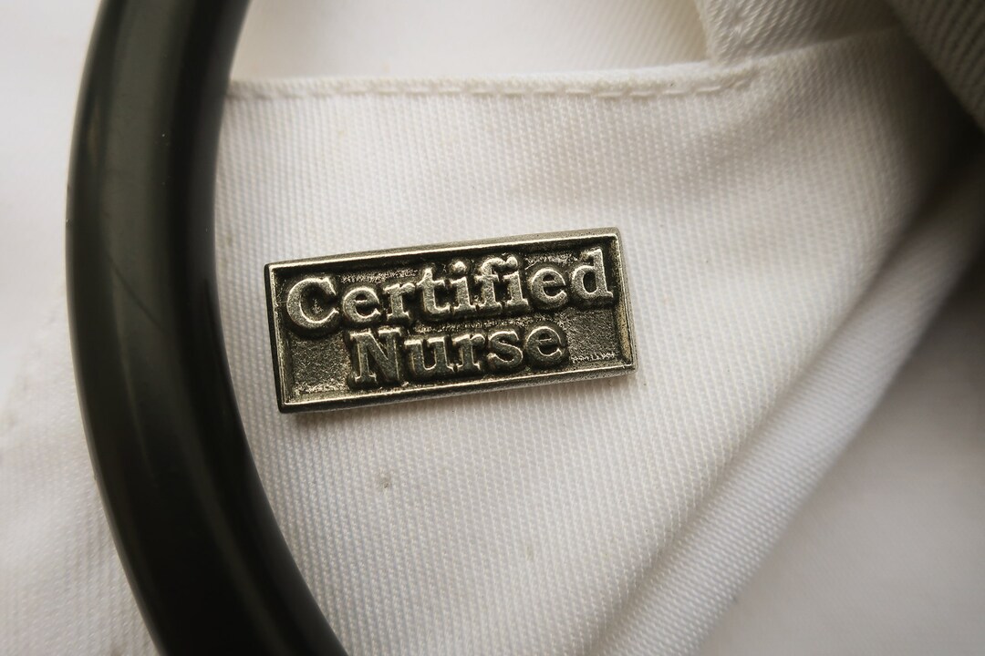 Certified Nurse Pewter Lapel Pin- CC662- Nursing Pins and Gifts- CN ...