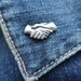 Handshake Lapel Pin CC371 Handshake, Agreement, Working Together ...
