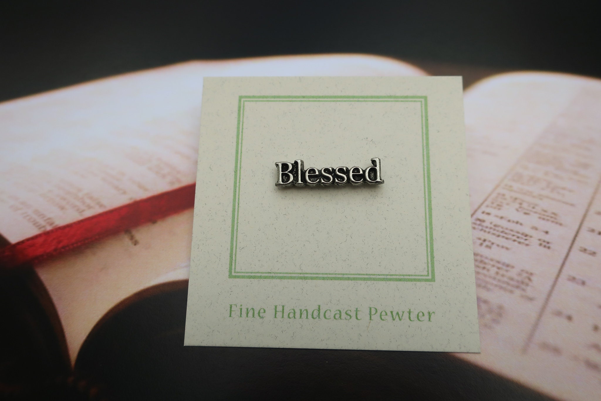 Blessed Lapel Pin CC535 Blessing Receiving a Blessing - Etsy