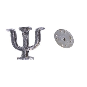 Psi Lapel Pin- CC710- Greek Alphabet, Psychology, Trigonometry and ...
