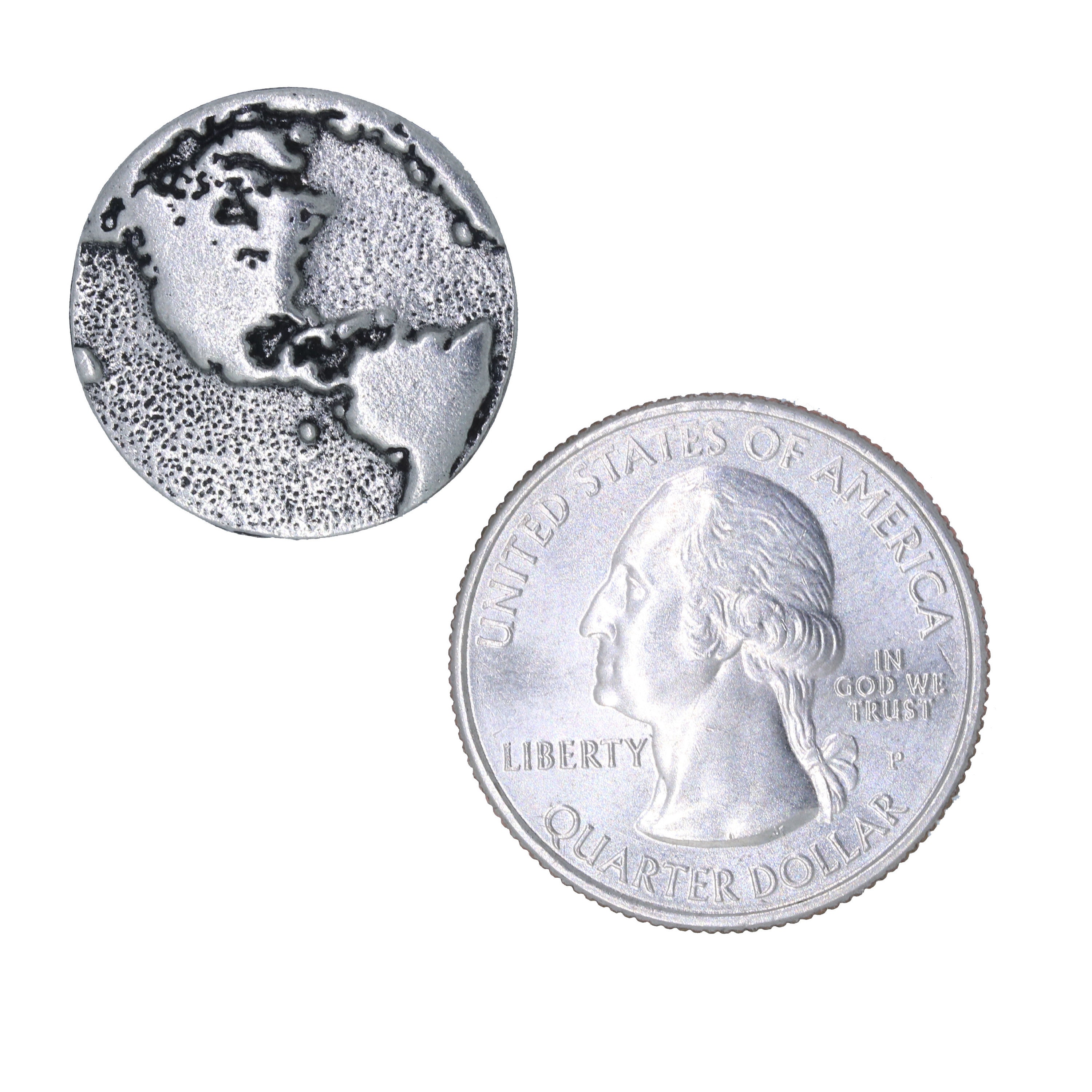 The Americas Lapel Pin - CC289- World, Globe, North America, South ...