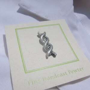 DNA Lapel Pin- CC577- Science and Genetics Pins and Gifts - Etsy