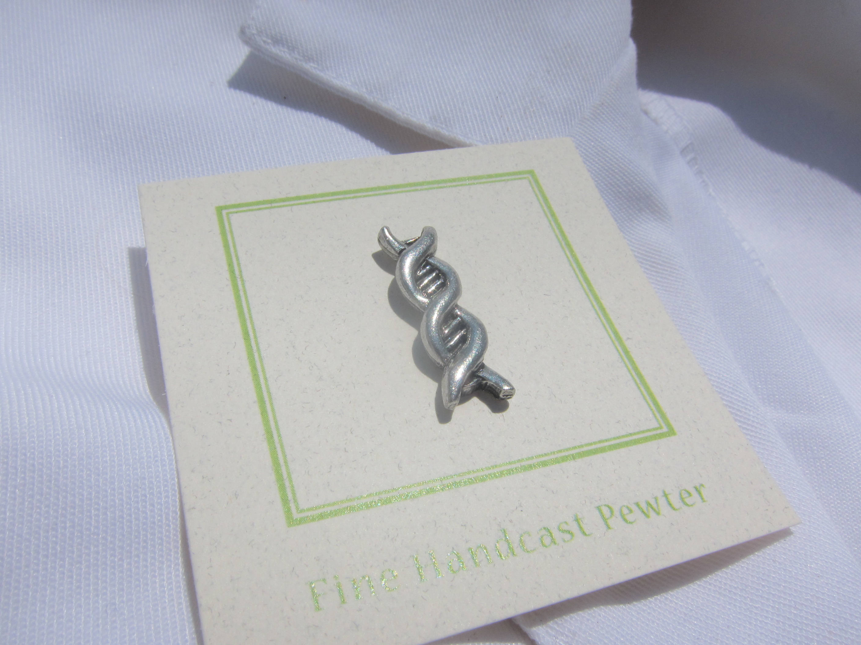 DNA Lapel Pin CC577 Science and Genetics Pins and Gifts | Etsy