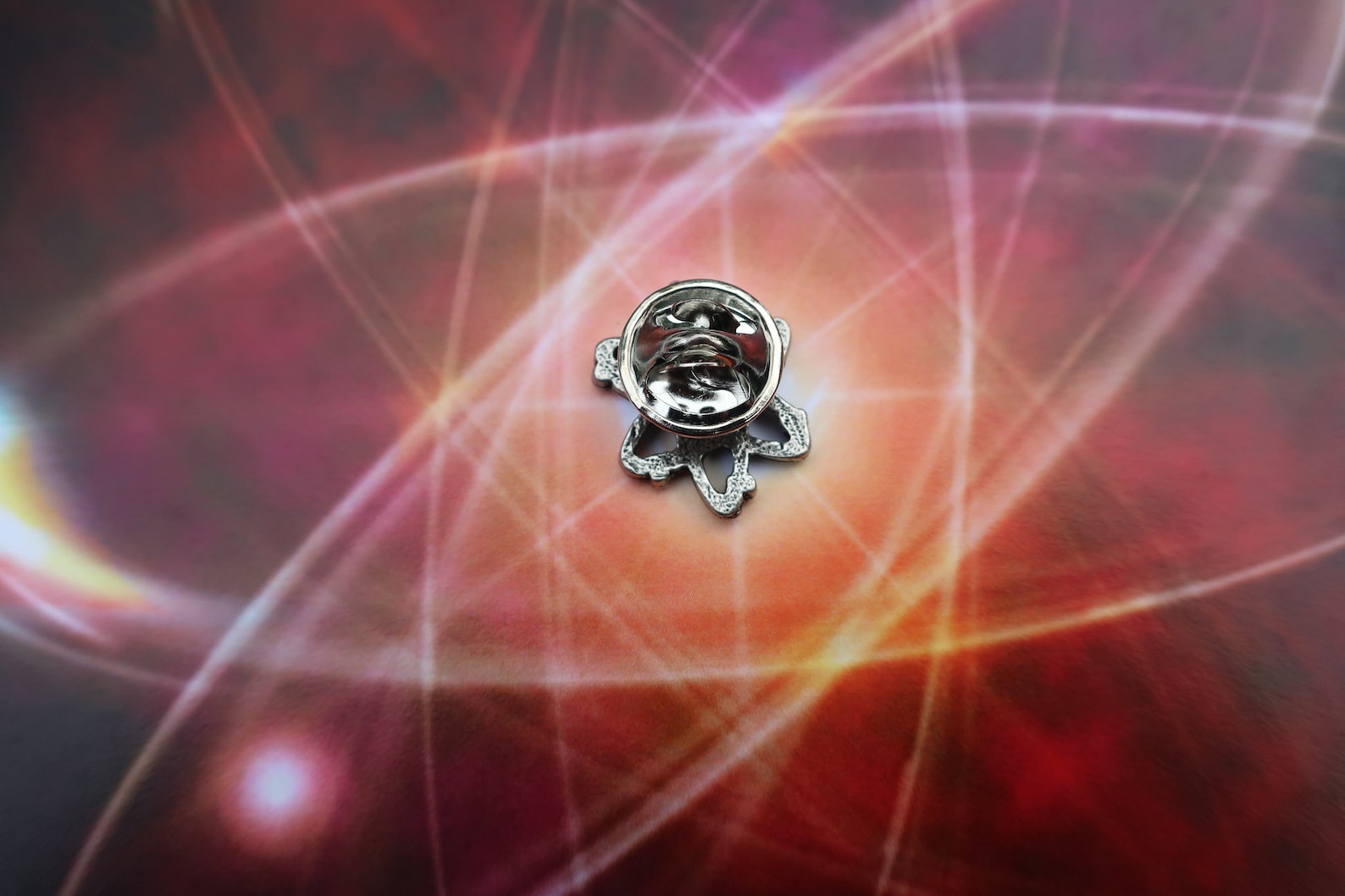 Atom Lapel Pin CC306 Science Pins Atom Science Teacher | Etsy