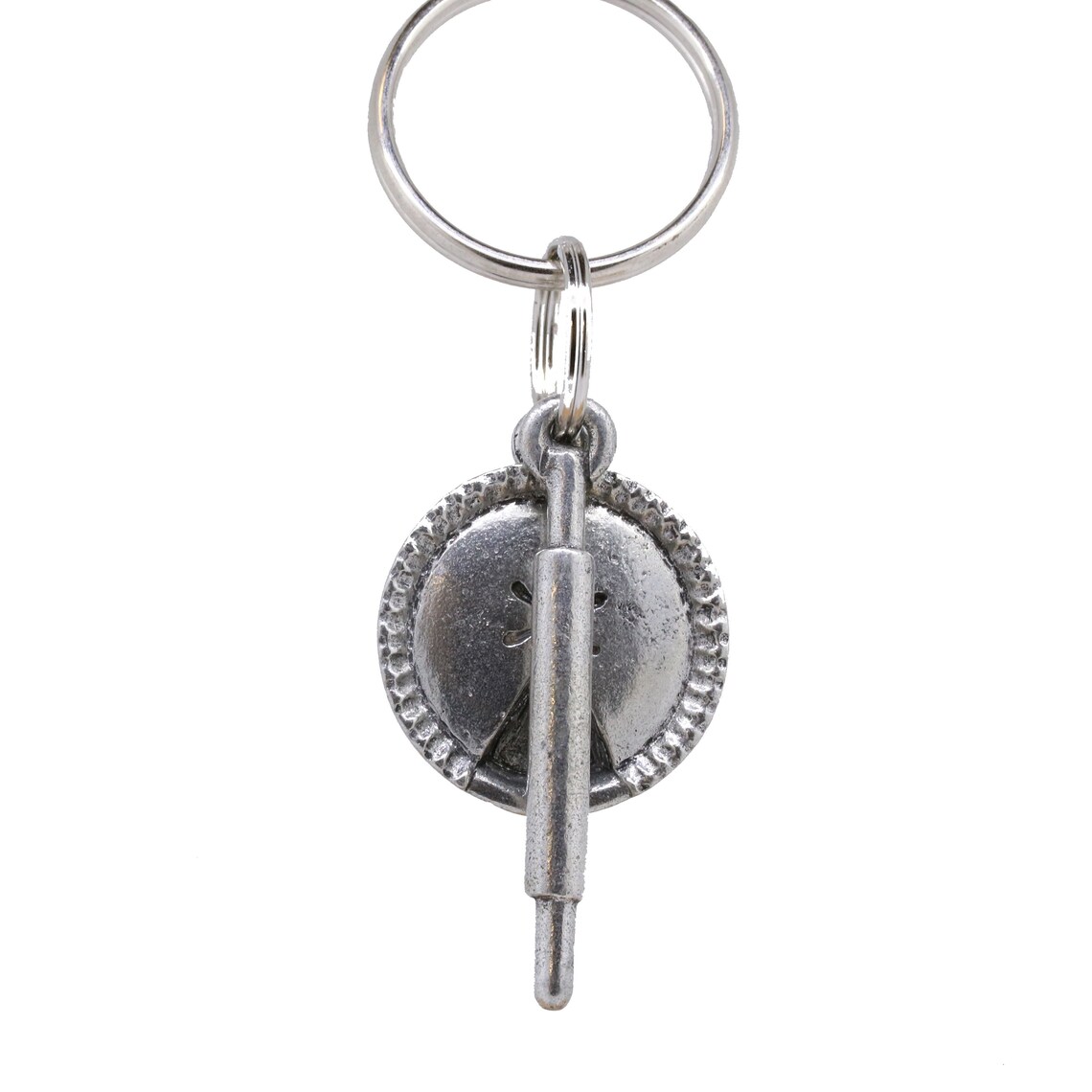 Pie and Rolling Pin Keychain K143 Baker Gift Pie Keychain - Etsy