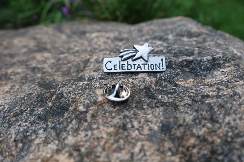 Celebration Lapel Pin- CC616- Celebration, Celebrate, Party Pins - Etsy