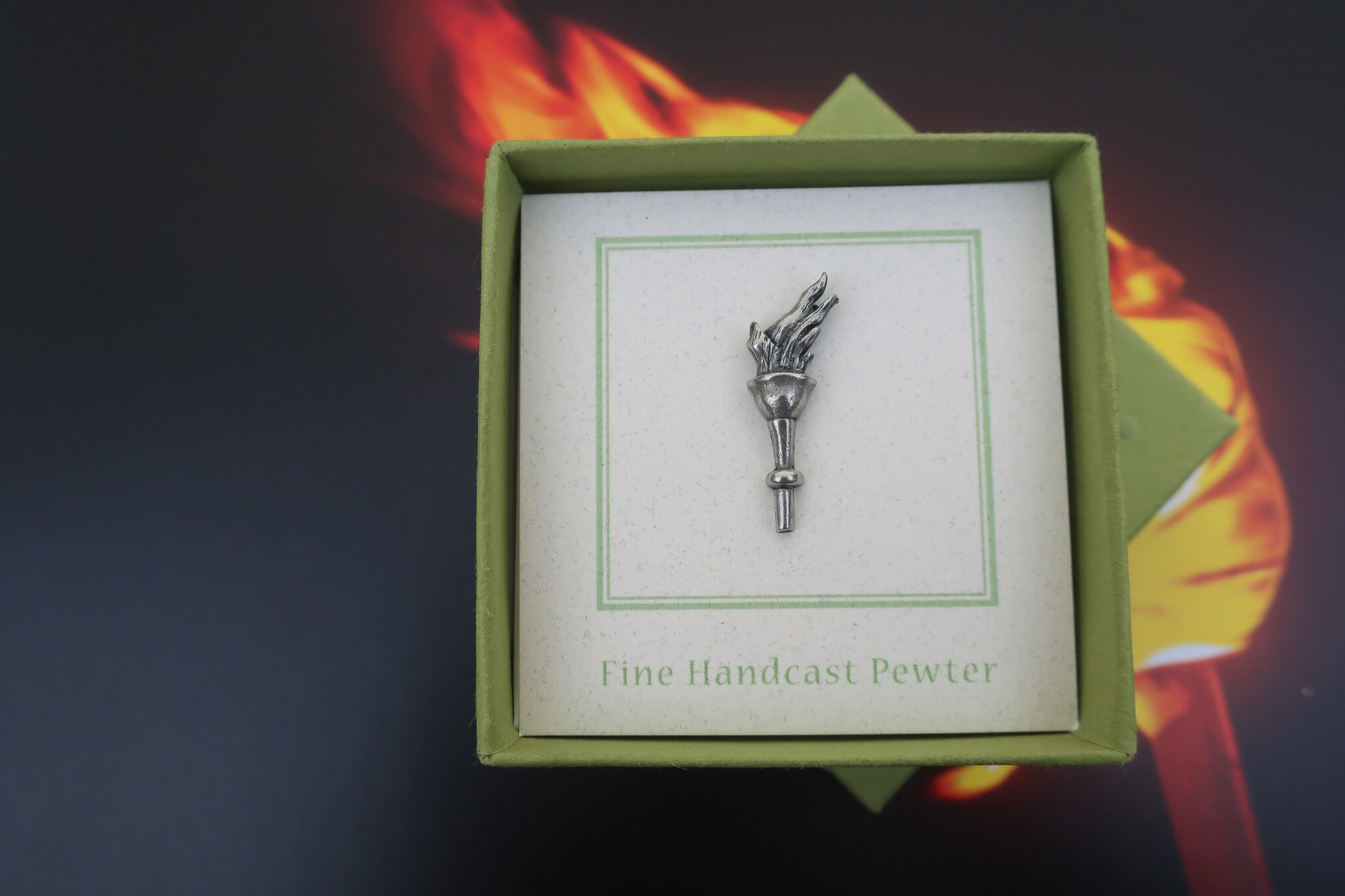 Torch Lapel Pin - CC406- Symbol of Knowledge, Illumination ...