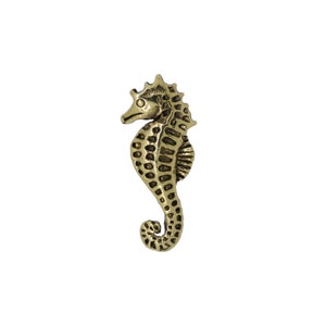 Seahorse Gold Dipped Pewter Lapel Pin - CC589G - Aquarium, Marine, and ...