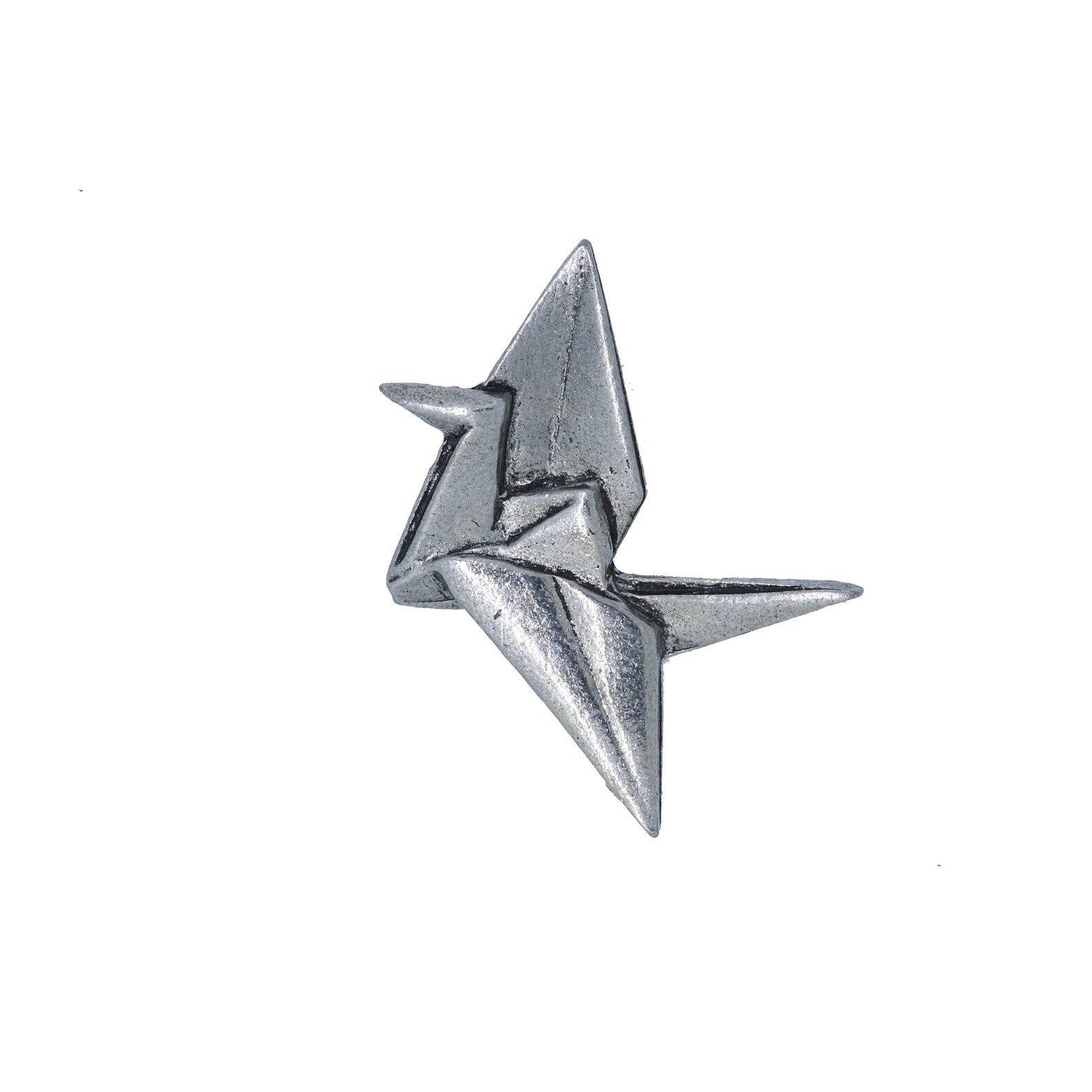 Origami Crane Lapel Pin- CC633- Origami, Japenese, Sebanzuru,and Paper ...