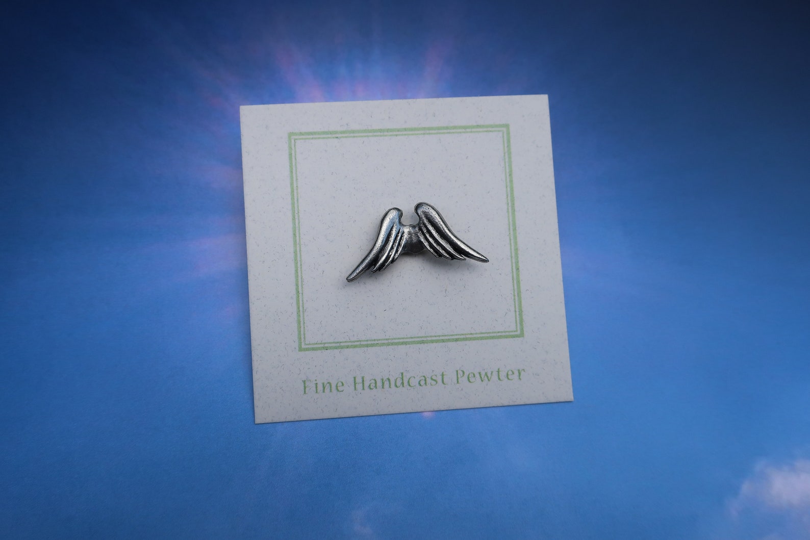 Angel Wings Lapel Pin CC487 Angels Symbolizing Protection | Etsy