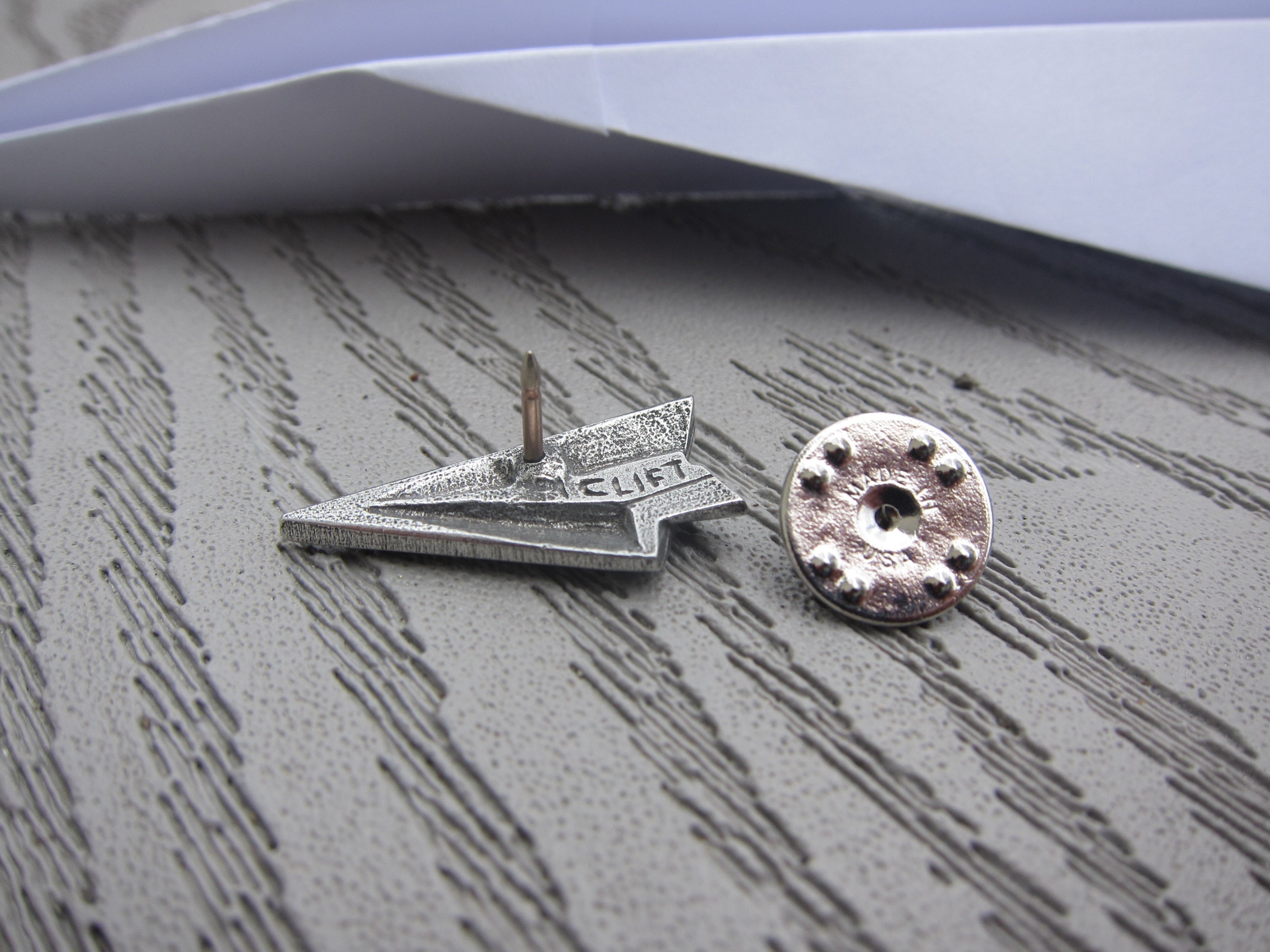 Paper Airplane Lapel Pin CC634 Paper Plane Aeroplane - Etsy