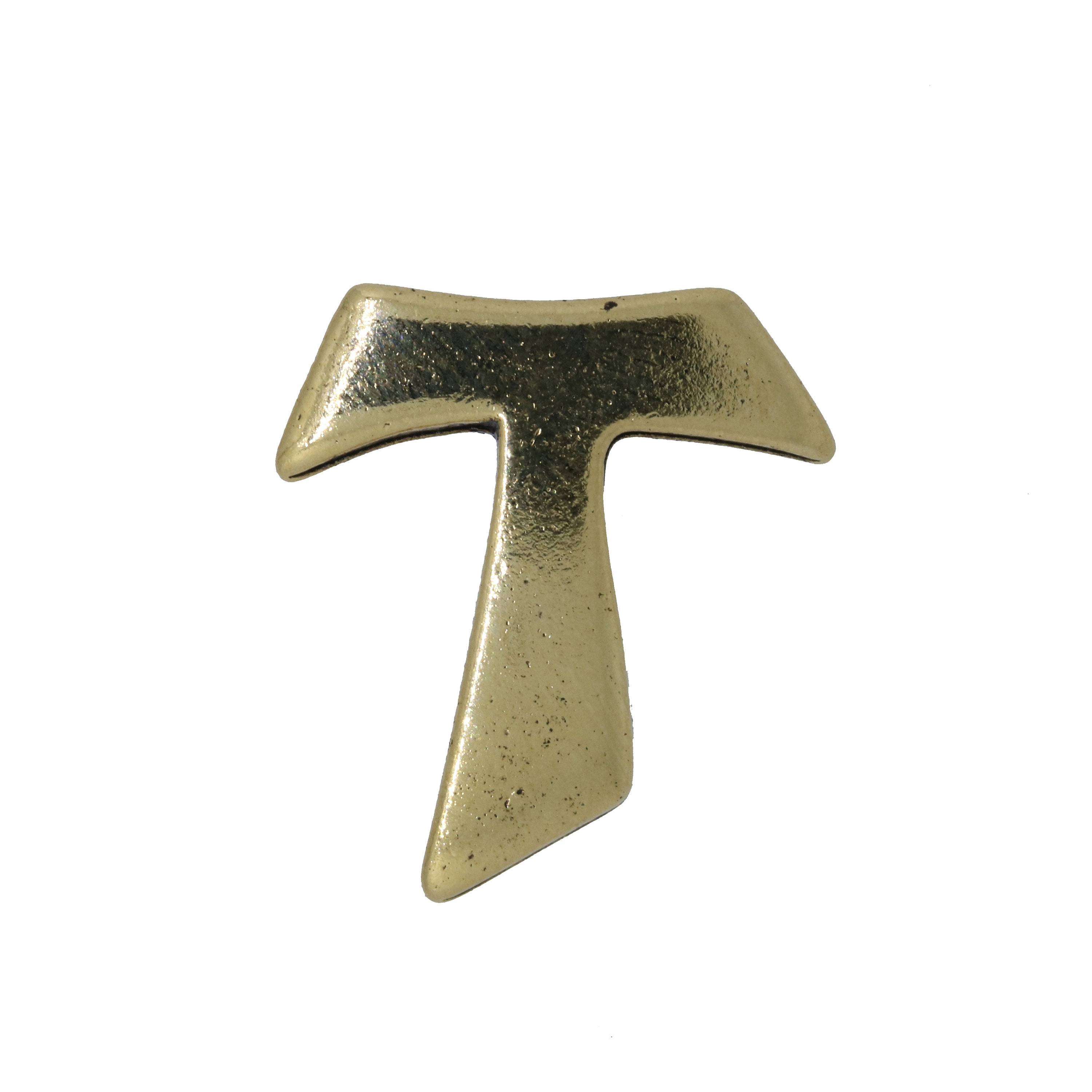 Franciscan Tau Symbol Gold Dipped Pewter Lapel Pin CC673G | Etsy