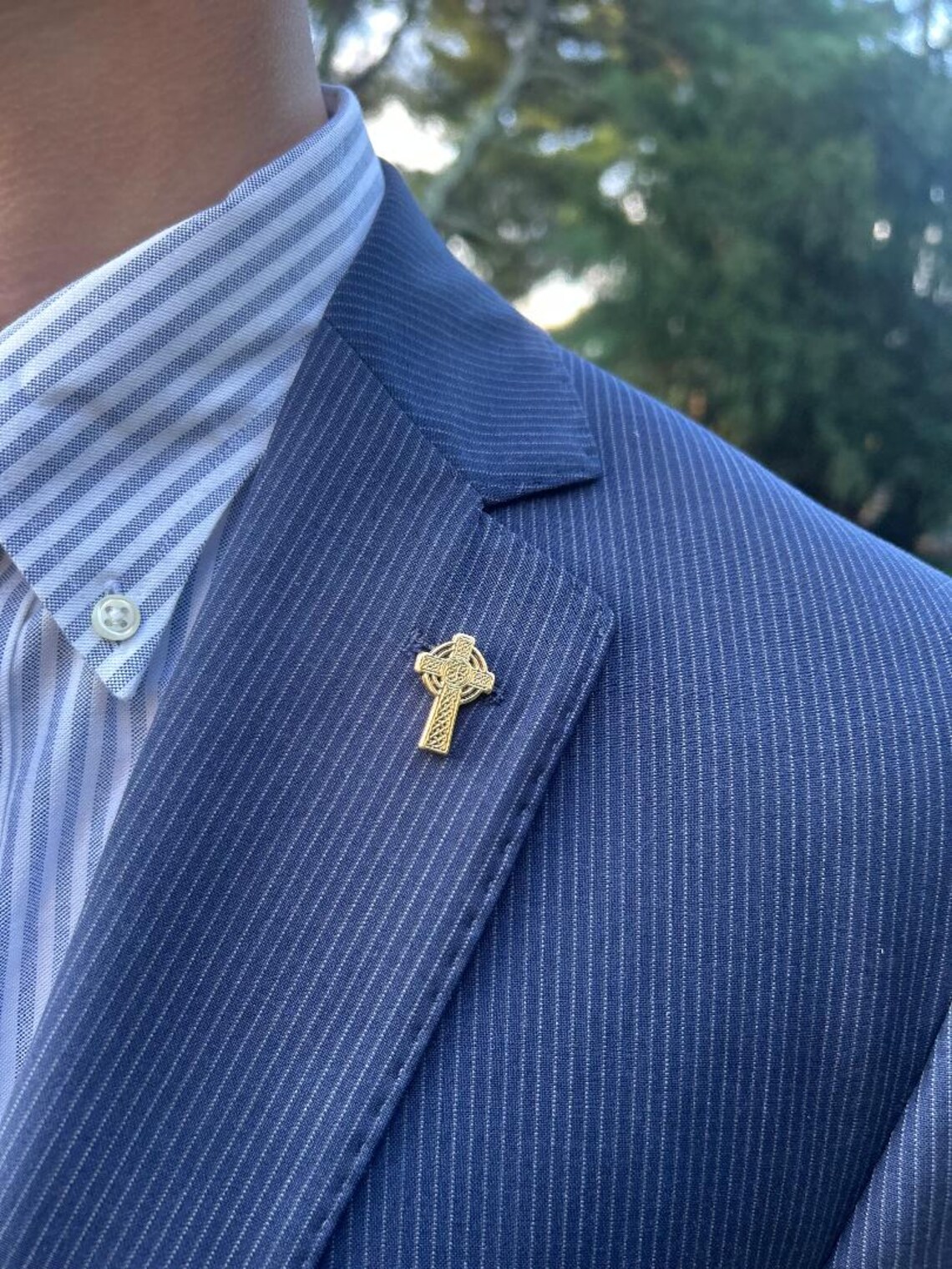 Gold Celtic Cross Lapel Pin-cc512g- Celtic, Irish, Gaelic, and Cross ...