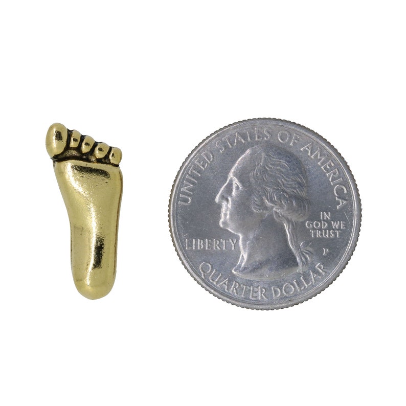 Foot Gold Dipped Pewter Lapel Pin CC468G Foot Orthopedic - Etsy